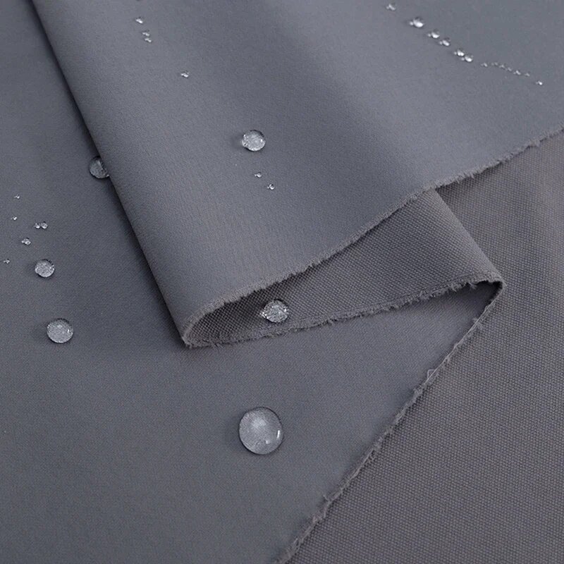 Нейлоновая ткань с эластаном для пошива Серый, 1 meter, 38