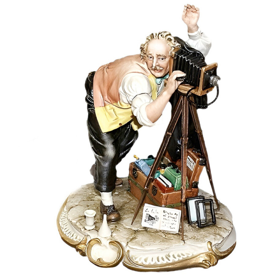Фигурки Porcellane Principe 722/PP Статуэтка Фотограф