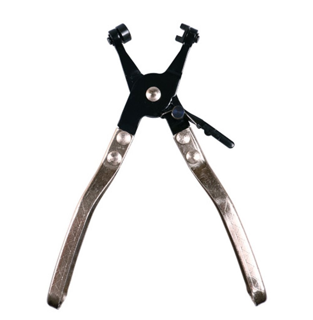 Плоскогубцы для зажима шланга Инструмент для автоматической фиксации шланга Поворотная Плоская лента для снятия Установки Хомутов Кольцевого типа Инструмент для ремонта Хомутов для шлангов