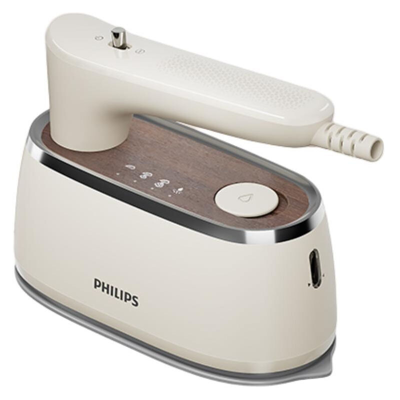 Компактный отпариватель PHILIPS STH3050 для одежды, цвет: caramel wood grain color, портативный для дома