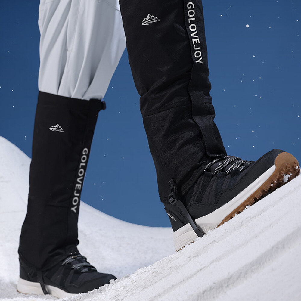 Водонепроницаемые зимние гетры Зимняя обувь для отдыха на открытом воздухе Защитные чехлы для ног для сноуборда Альпинизма Катания на лыжах