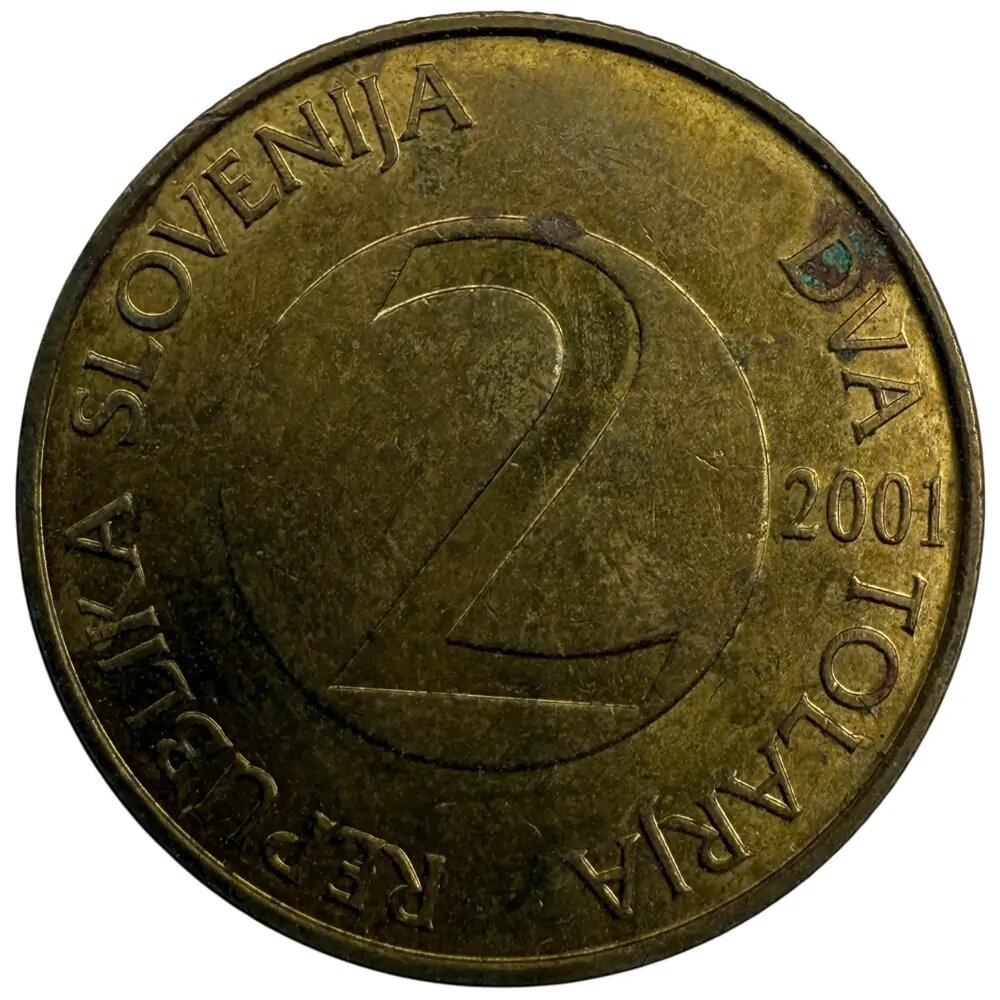 Словения 2 толара 2001 г.