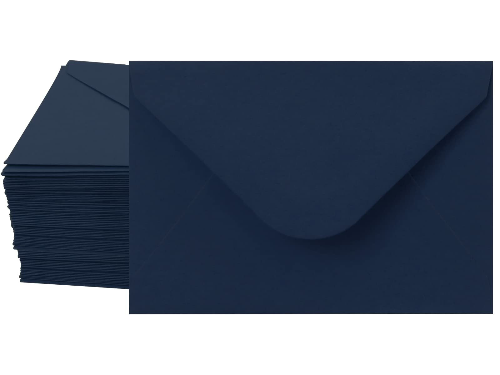150 конвертов для подарочных карт, мини черных конвертов, держателей подарочных карт, конвертов для визиток (4 x 2.75 дюйма) (темно-синий), конвертов из крафт-бумаги, конвертов из бумаги 120 г/м², конвертов для приглашений, конвертов для мелких запискок,