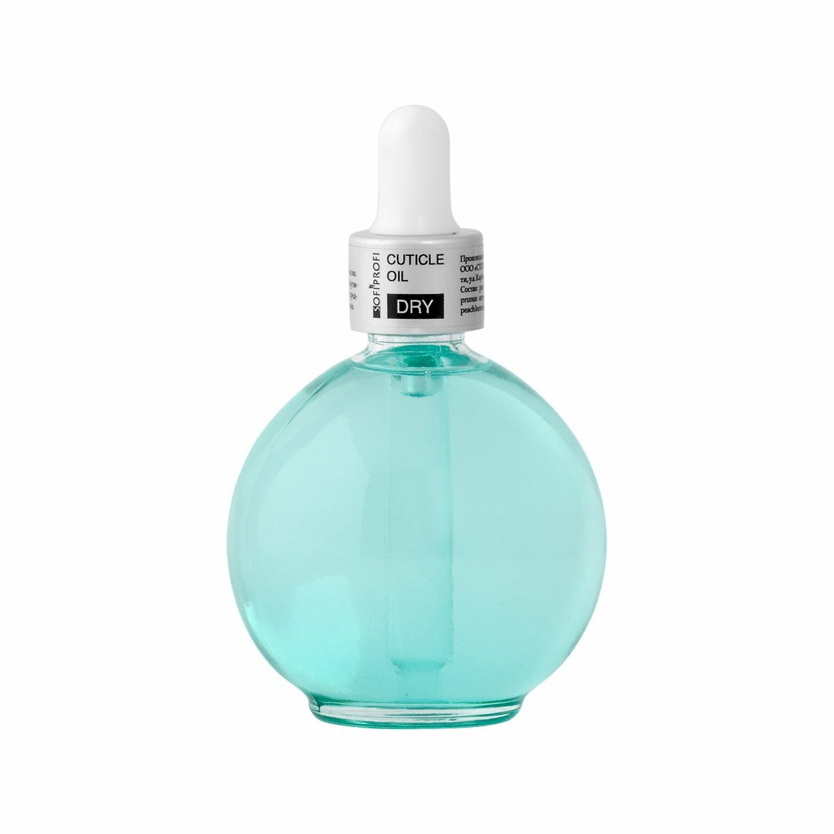 Масло сухое для ногтей и кутикулы Мятное Sofiprofi Dry Cuticle Oil Mint, 75 мл