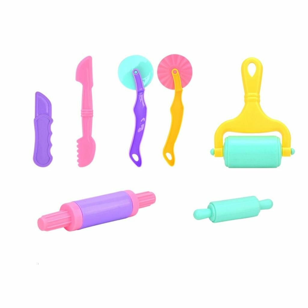 Набор для лепки "Животные", - 7шт