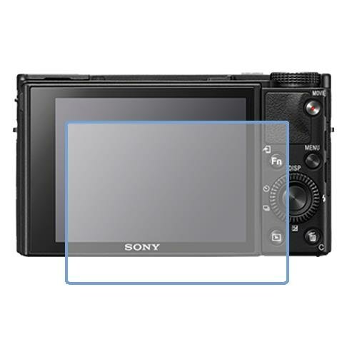 Скрин Мобайл защитный экран для фотоаппарата Sony Cyber-shot DSC-RX100 VII из нано стекло 9H
