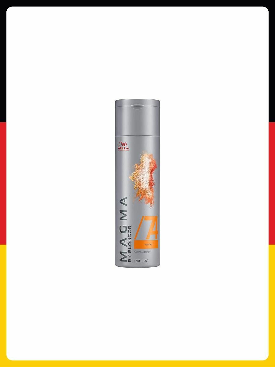 Краска для волос Magma by Blondor /74 коричнево-красный, 120 г