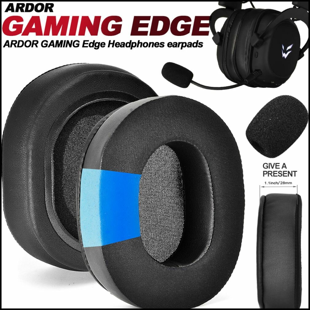 Амбушюры для наушников ARDOR GAMING Edge/ARDOR GAMING Blackout Аксессуары для наушников Чехол для микрофона