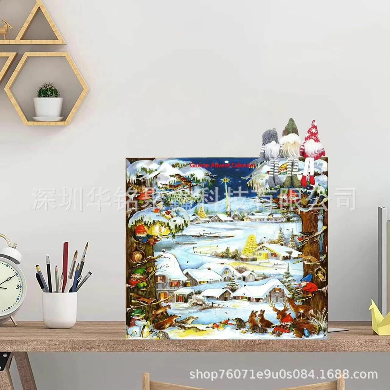 Слепой бокс с игрушками Коллекционные фигурки с сюрпризом и аксессуарами в новогоднем стиле