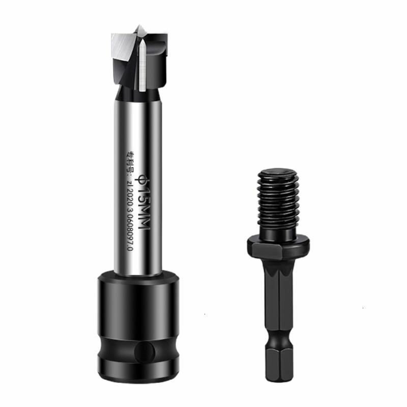 1 комплект из 3 штук, набор сверл по дереву с внутренней спиралью, электрический ключ, в наличии электрическая дрель-15 мм