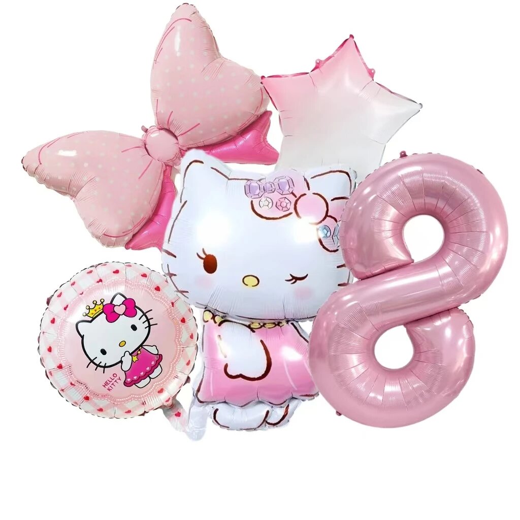 Набор для украшения дня рождения Hello Kitty