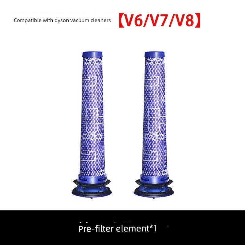 Подходит для фильтрующих элементов аксессуаров для пылесосов Dyson V6, V7, V8, V10 Slim, V11, V12, передние и задние