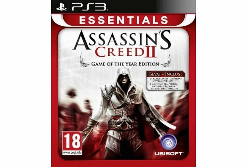 Видеоигра Assassin's Creed 2. Издание на диске. Русская версия на ps3.