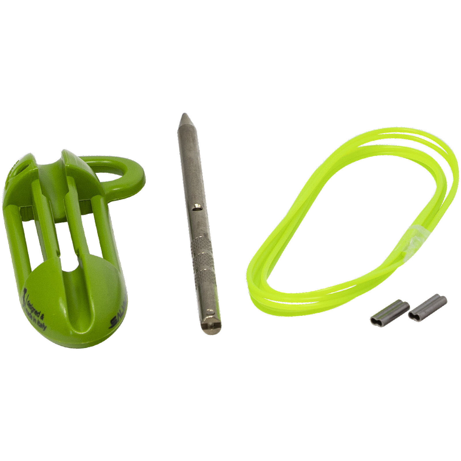 Кукан Salvimar Portapesci С Креплением На Ремень Ядовито-Зеленый