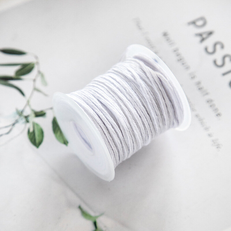 32-жильный хлопковый фитиль для свечей DIY, 30 метров рулон - материалы для изготовления свечей