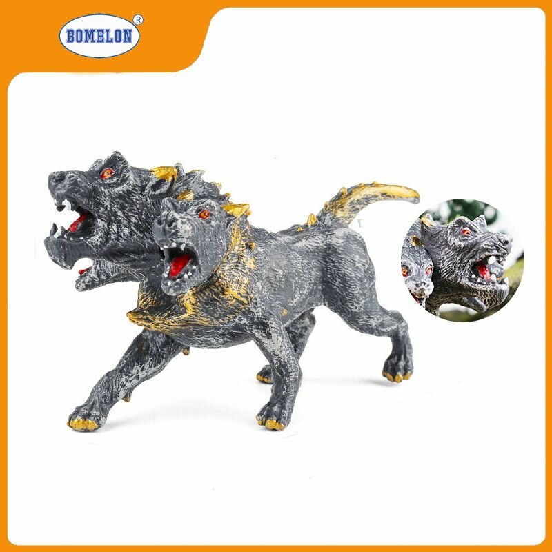 Существа Эльдрадора, Волшебный монстр, модель, Cerberus Три пса в аду 14 cm, фигурка, игрушки для детей, мальчиков 7-12 лет.