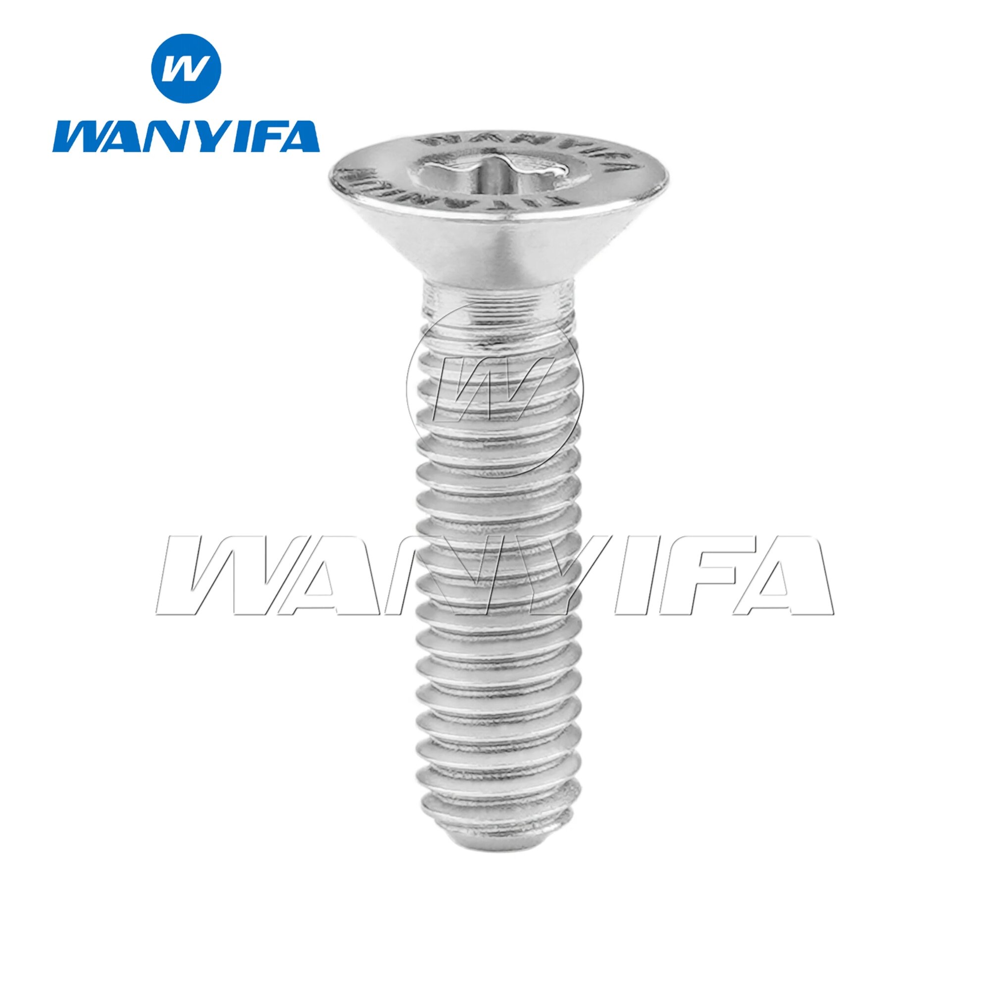 Титановые болты Wanyifa M3x6/8/10/12/15/18/20 мм T10 Titanium, 8mm, 5PCS