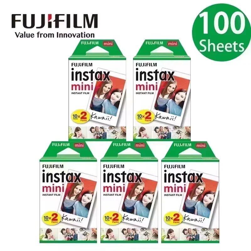Пленка Fujifilm instax для мини-камер 20/40/80/100/200 листов 100 sheets