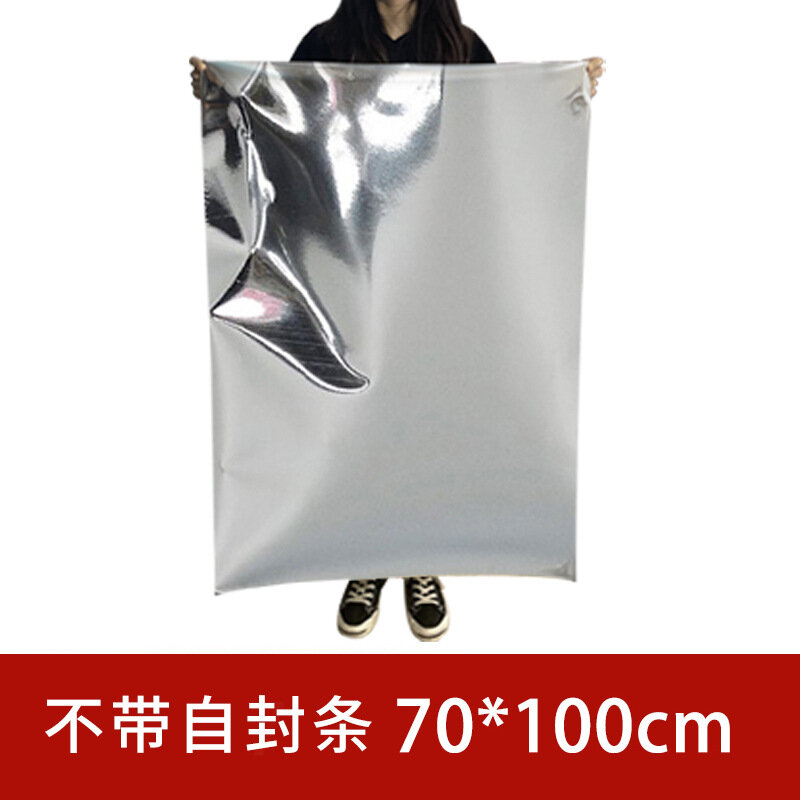 Алюминиевый пакет для хранения риса, упаковочный пакет, большой влагозащитный вакуумный полиэфирный пленочный самозакрывающийся пакет из фольги, защищающий от насекомых, для порционирования