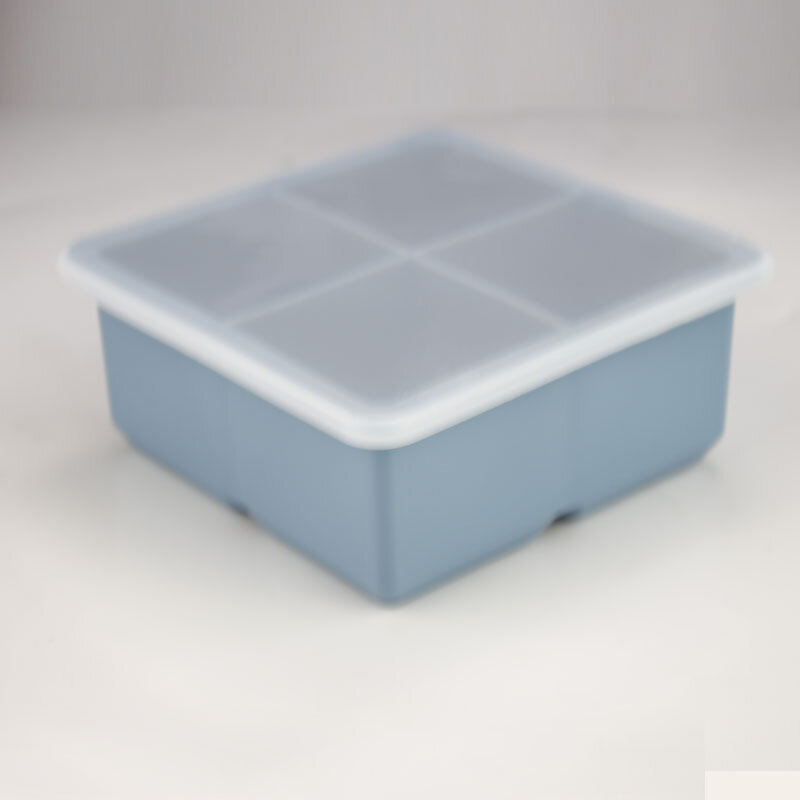 Большая силиконовая форма для льда для международной торговли, пищевая форма для кубиков льда, легко извлекается, форма