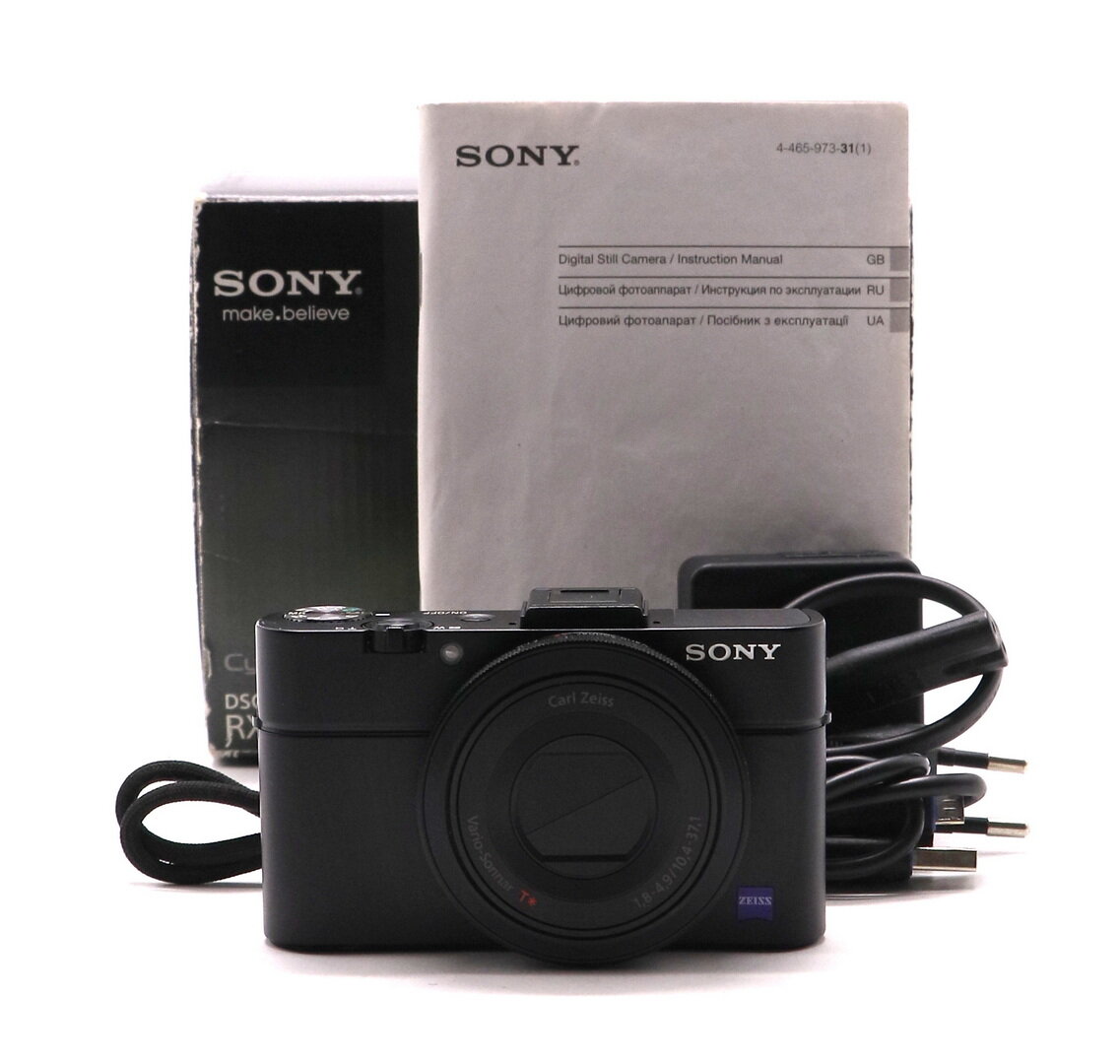 Фотокамера Sony Cyber-shot DSC-RX100M2 в упаковке