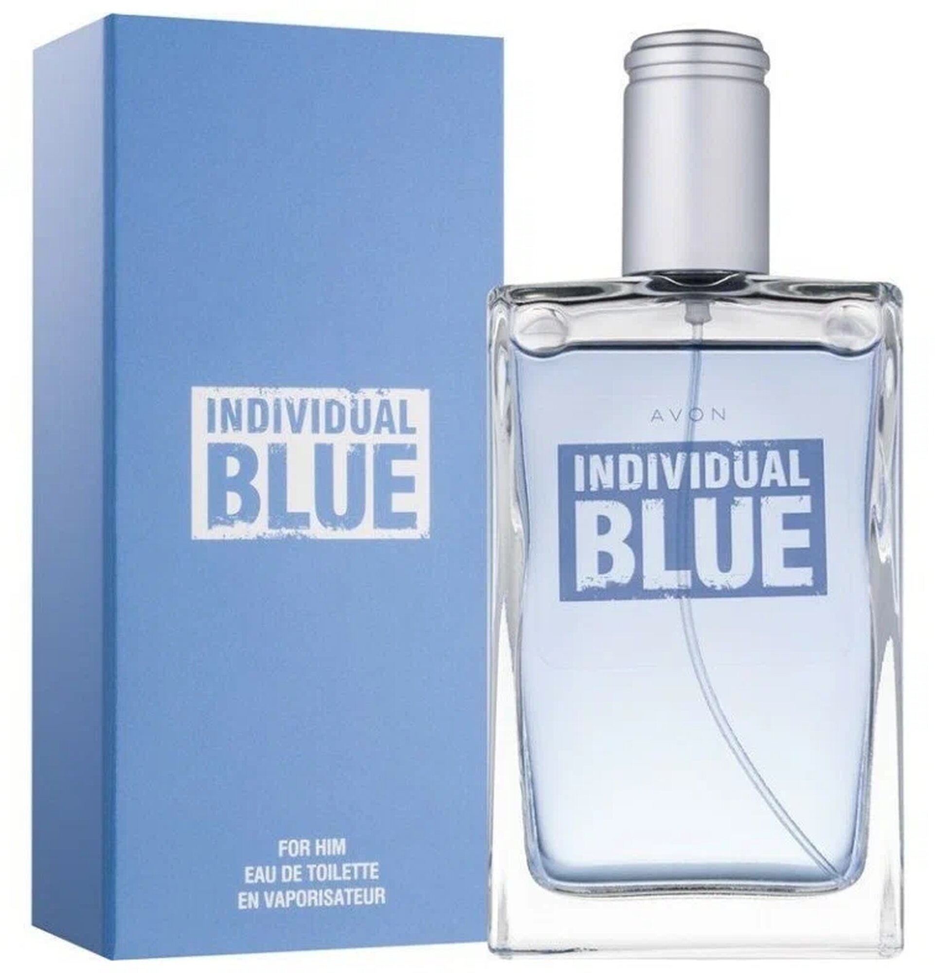 Туалетная вода AVON Individual Blue для него, 100 мл, 1 флакон в упаковке