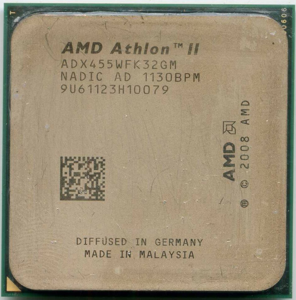 Процессор Socket-AM3 AMD Athlon II X3 455 3.3 GHz Rana ADX455WFK32GM NADIC AD