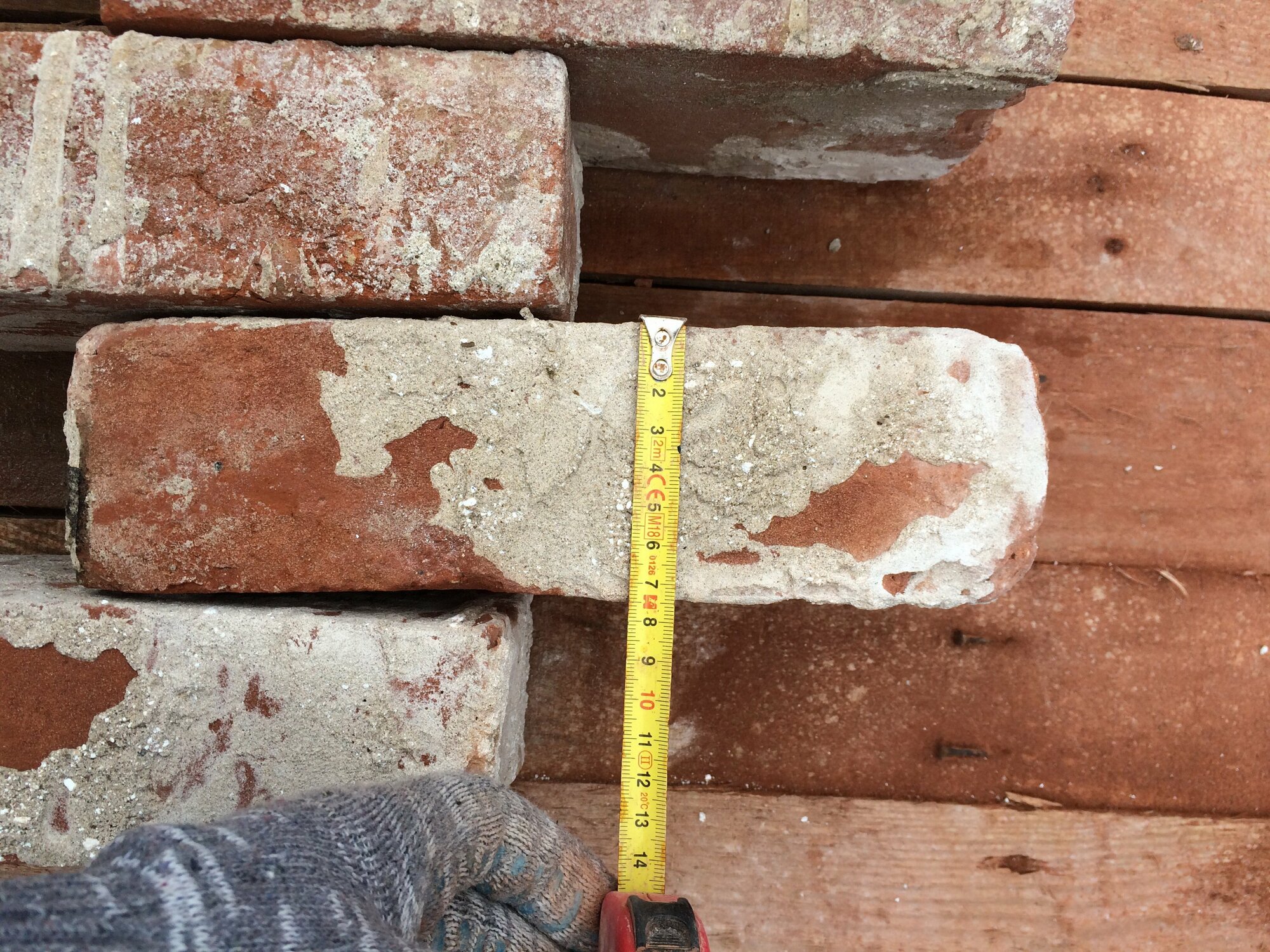 Царский старинный кирпич ручной формовки 19 века