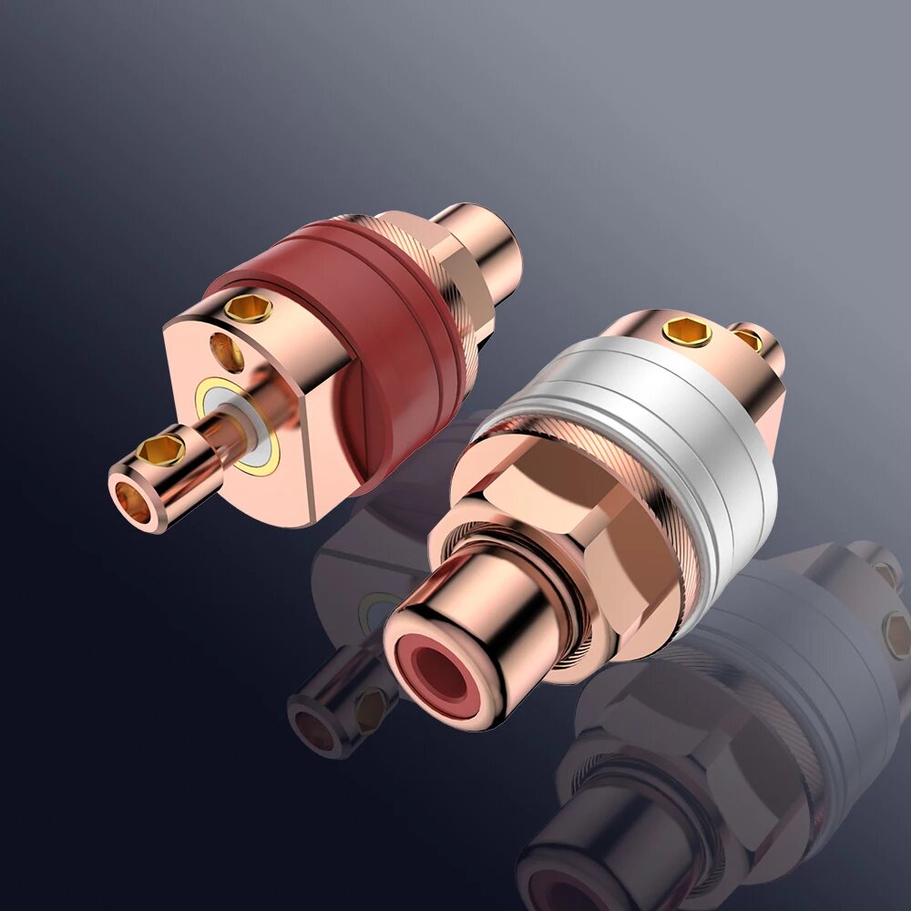 Viborg X RCA разъемы для Hi-Fi усилителя 4 шт. RC102