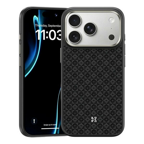 Чехол Benks ArmorGrid ArmorPro Case built with Kevlar для iPhone 17 Pro Max 6.9" (C. K. FL. AP. BK. Y070) Black