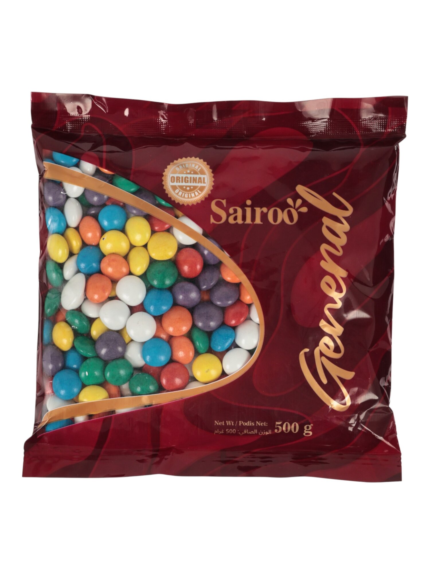 Сайру Драже шоколад в цветной глазури Smarton "Sairoo" 500гр*12шт