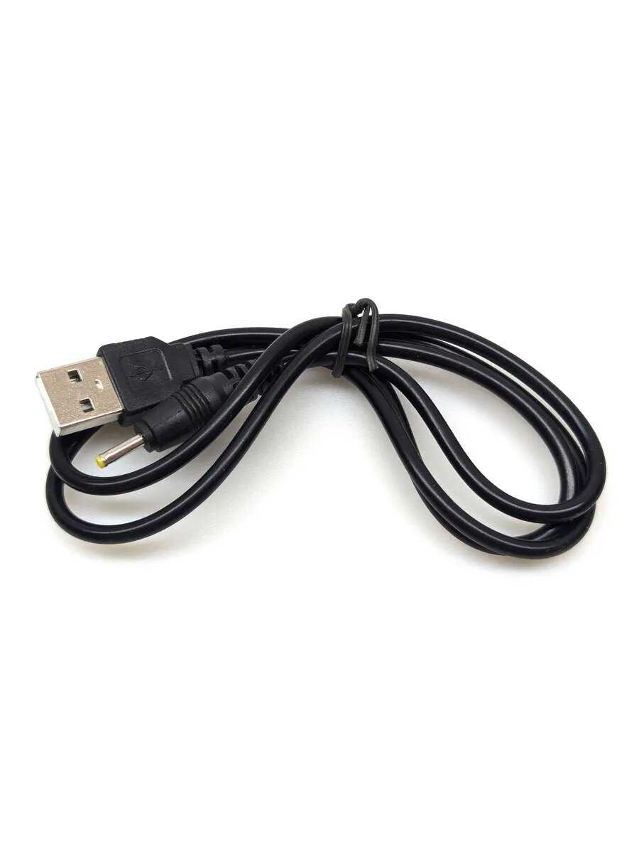 Кабель USB штекер - 2.5х0.7 мм штекер 0.8 м, 2 штуки