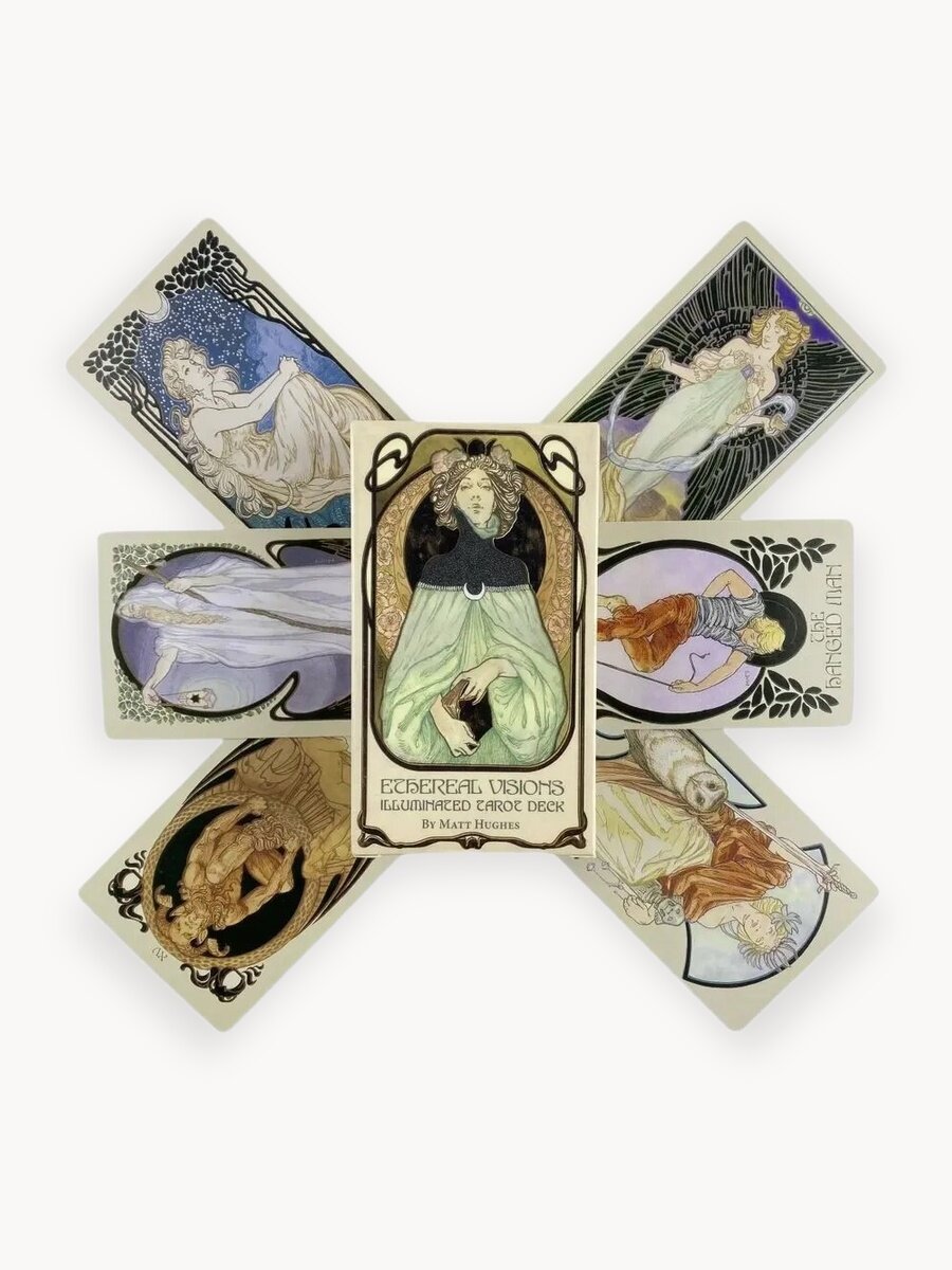 Карты таро Эфирных Видений Ethereal Visions