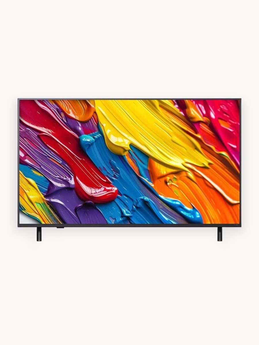 Телевизор LED LG 50" 50QNED82A6B. ARUG чер. титан Smart