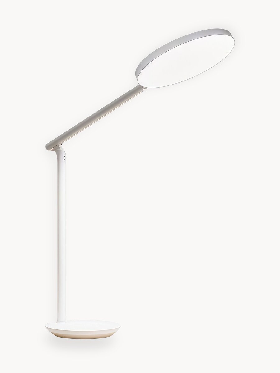 Лампа настольная Nova Home Textile, сенсорное управление, LED, бежевая, с абажуром