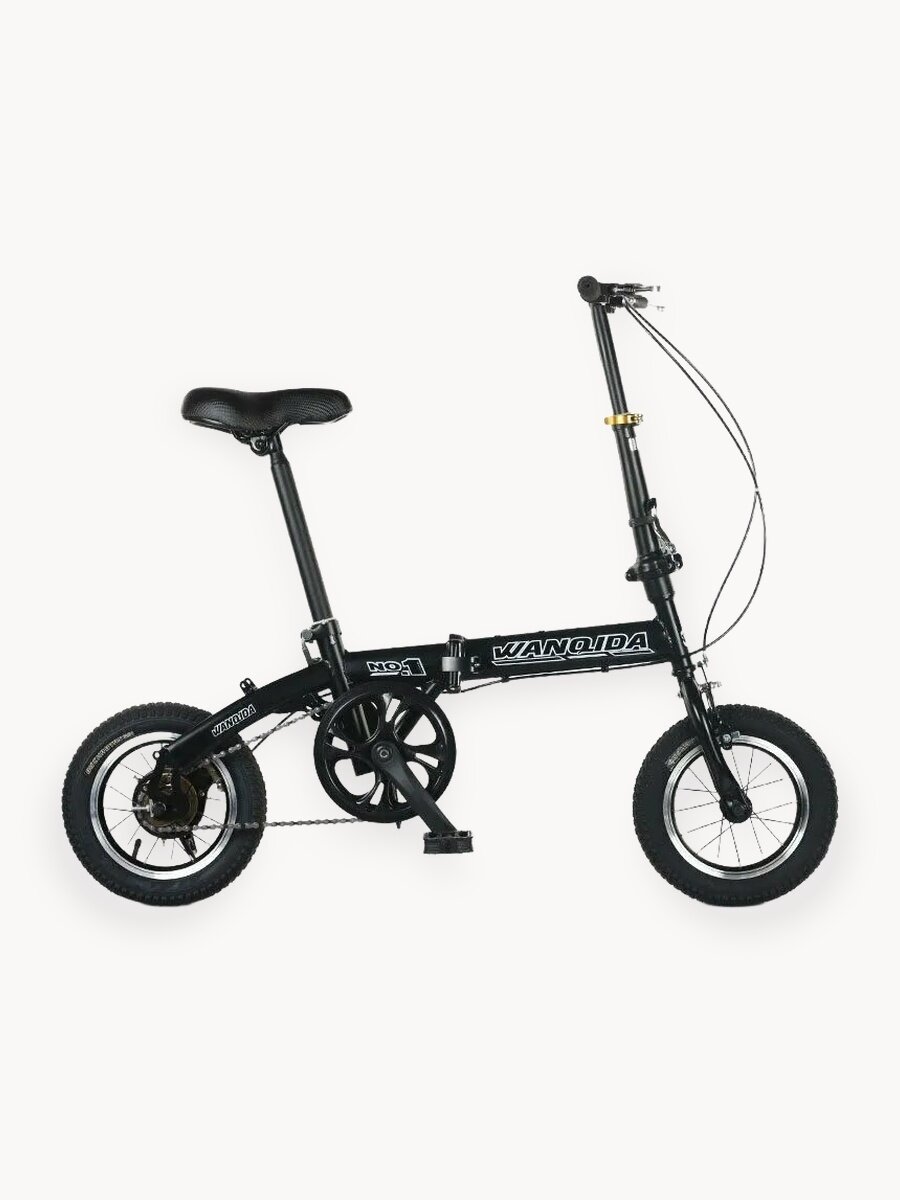 Складной велосипед с диагональю 12 дюймов, не требующий установки, переносной велосипед