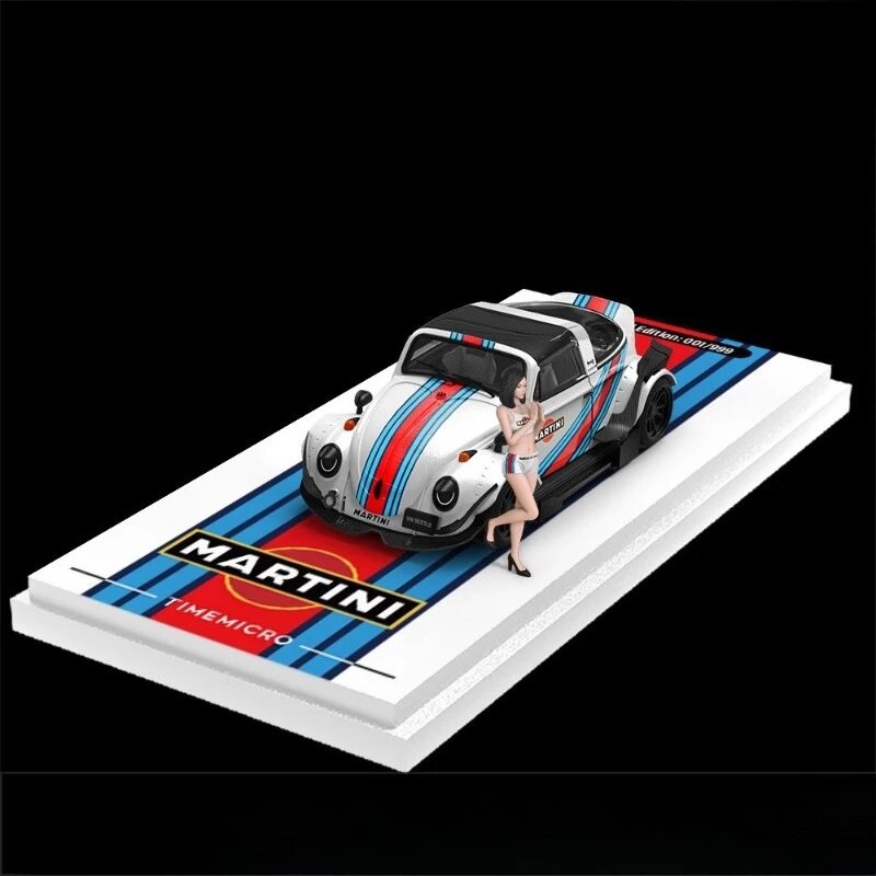 WELLY TM Diecast 1/64 масштабные модели автомобилей Martini стиль D