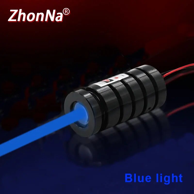 Лазерный модуль ZhonNa 100 мВт 650/532/450 нм BlueCgsPCB1PC
