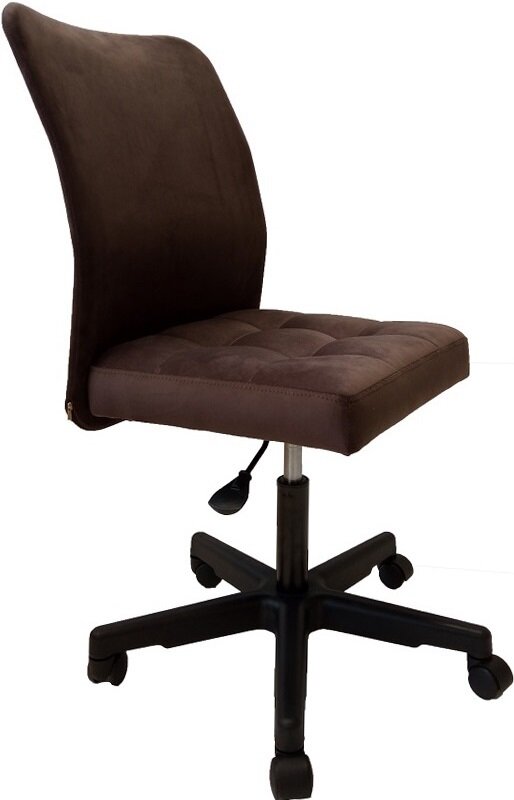 Детское компьютерное кресло StylChairs Оскар, обивка велюр, цвет коричневый