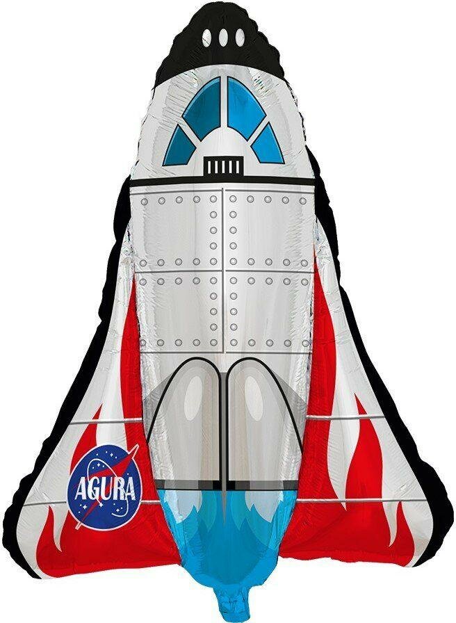 Шар (35'/89 см) Фигура, Космический шаттл, 1 шт. в упак.