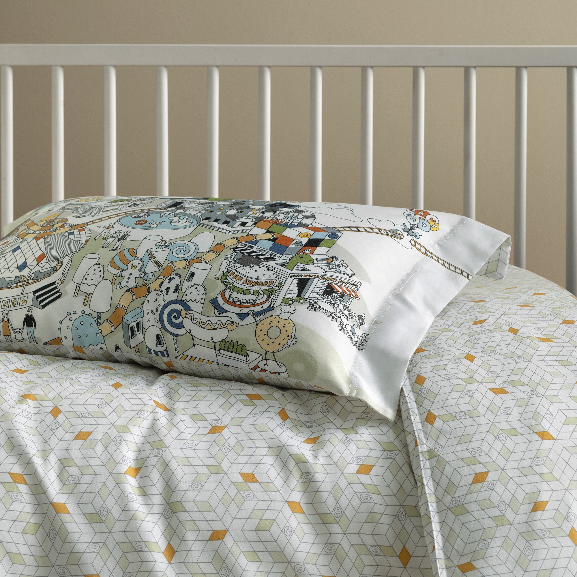 Togas Наволочка детская "Авентура" сатин, хлопок, 40x60 - 1 шт