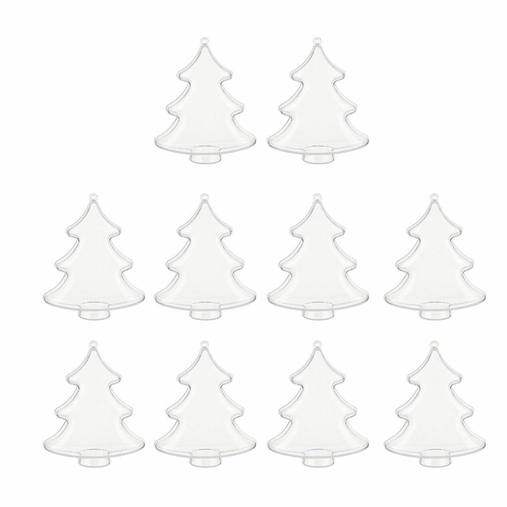 10 шт. прозрачная банка для конфет украшения вечеринки, канистра хранения сладостей и шоколадных конфет, настольное украшение