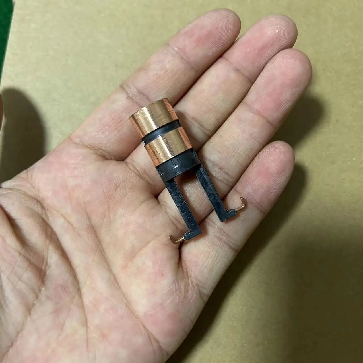 Коллектор электрогенератора, медное наконечник, 6,2 х 14,5 х 45 мм, для Тойоты королы, Honda Accord, Лада Калина, 1 шт.