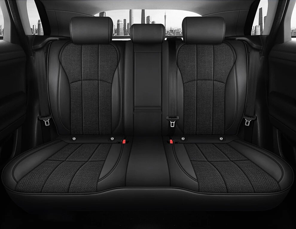 1 шт. кожаные чехлы на автомобильные сиденья для Ford Focus 3 2012 2013 2014 2015 2016 2017 2018 аксессуары для автомобилей 3 PCS