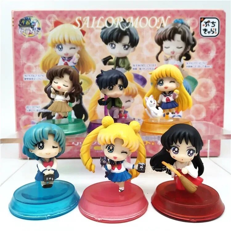 Фигурка Sailor Moon Q-версия, 6 шт, цвет A