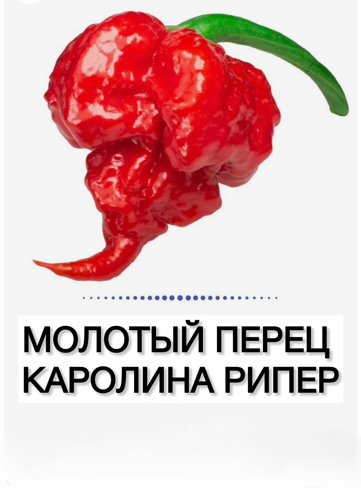 Острый перец Каролина Рипер 100% молотый 10гр.