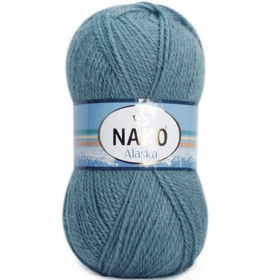 Пряжа Nako ALASKA 2978 св. м. волна (5 мотков)