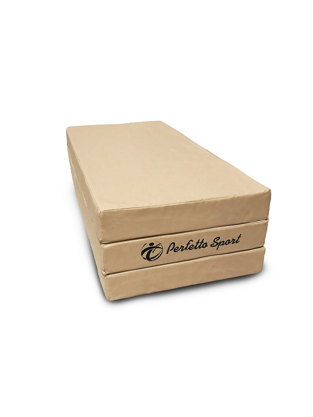 Мат гимнастический Perfetto sport Мат № 4 (100 х 150 х 10) складной " бежевый