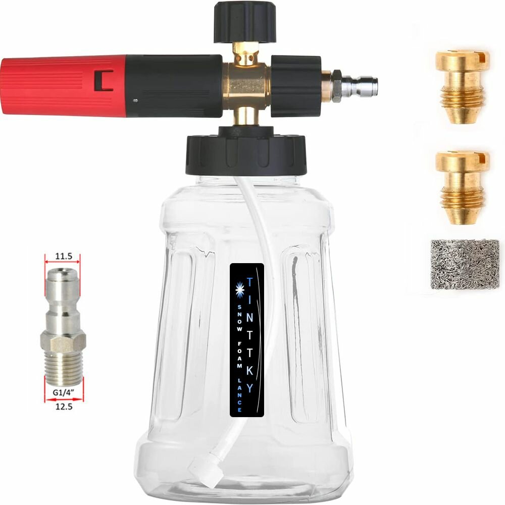 Пенообразователь, Бачок для Пеногенератор / Пенная насадка для мойки высокого давления для Huter, керхер