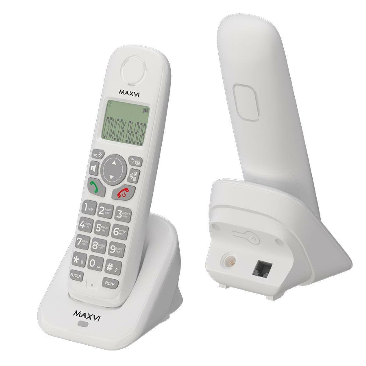 Радиотелефон Maxvi GA-01 Белый